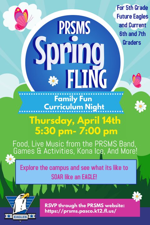 Spring Fling Curriculum Night | Paul R. Smith Middle School